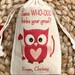 Set of 10 Kid's Valentine's Day Party Favor Bags / Owl Assortment ...