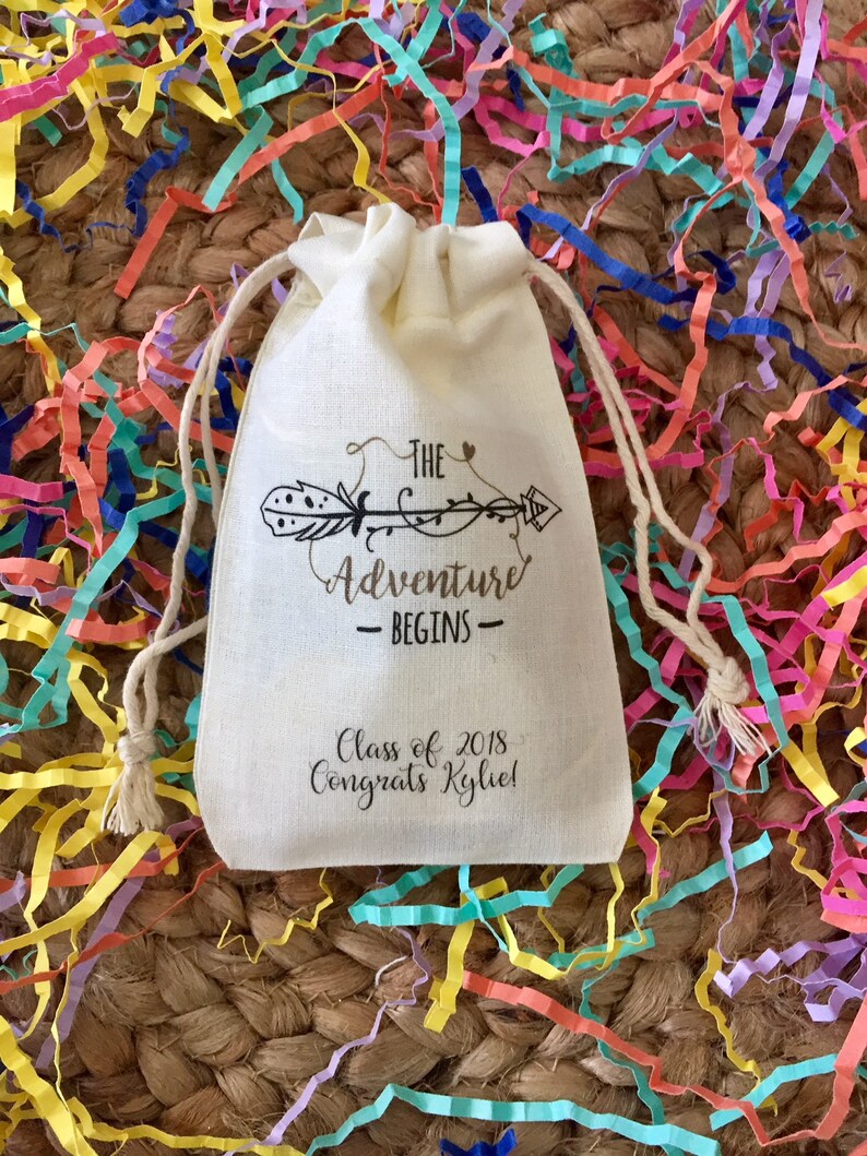 Set of 10 Personalized Graduation Party Favor Bags the - Etsy