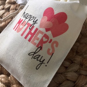 Set of 10 Happy Mother's Day Favor Bags / Dinner or Brunch Table Decor ...