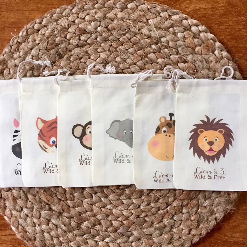 Safari Jungle Party Bags - Etsy