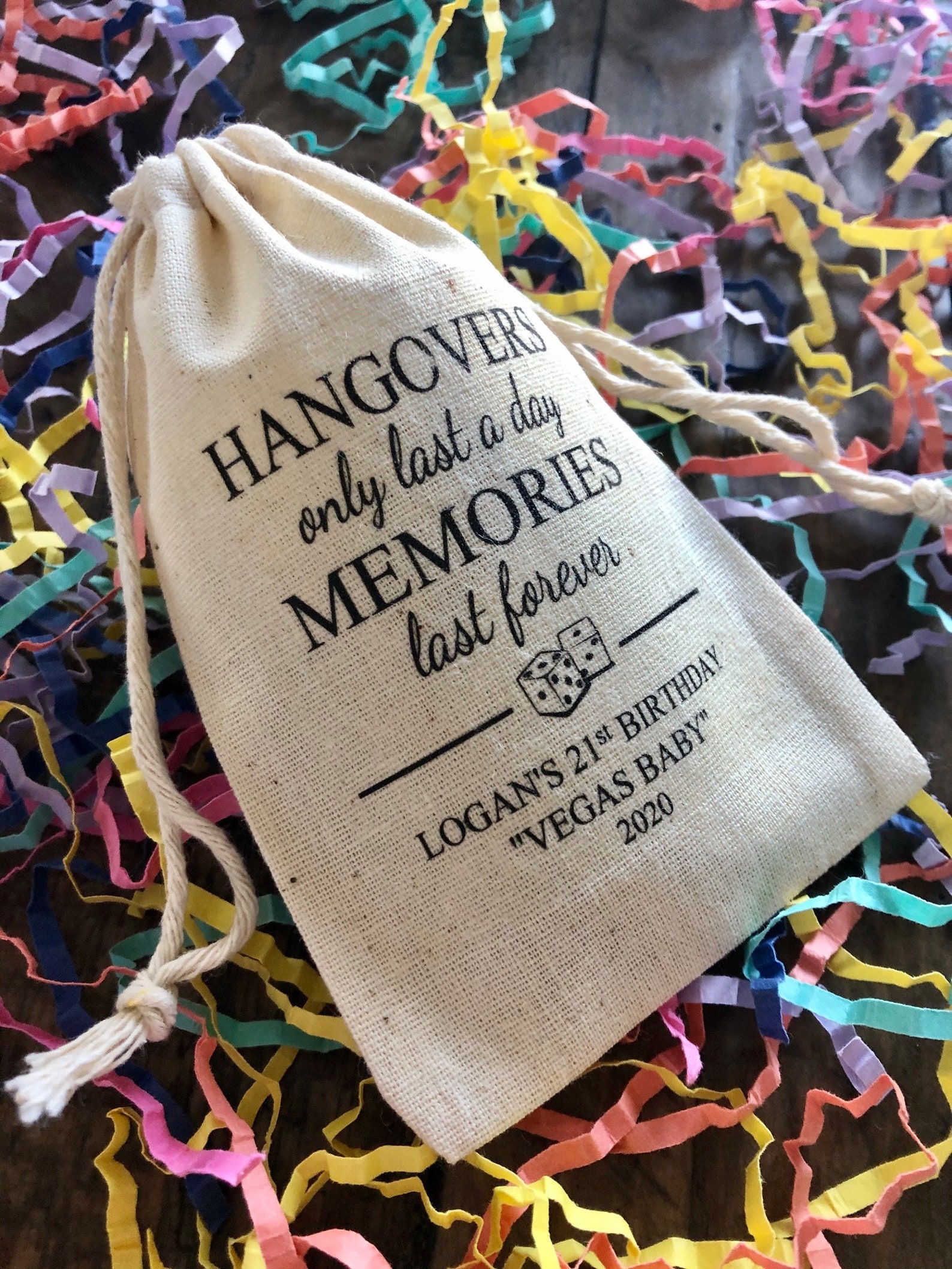 Set of 10 Vegas Theme Hangover Kit / Recovery Kit / Hangovers - Etsy