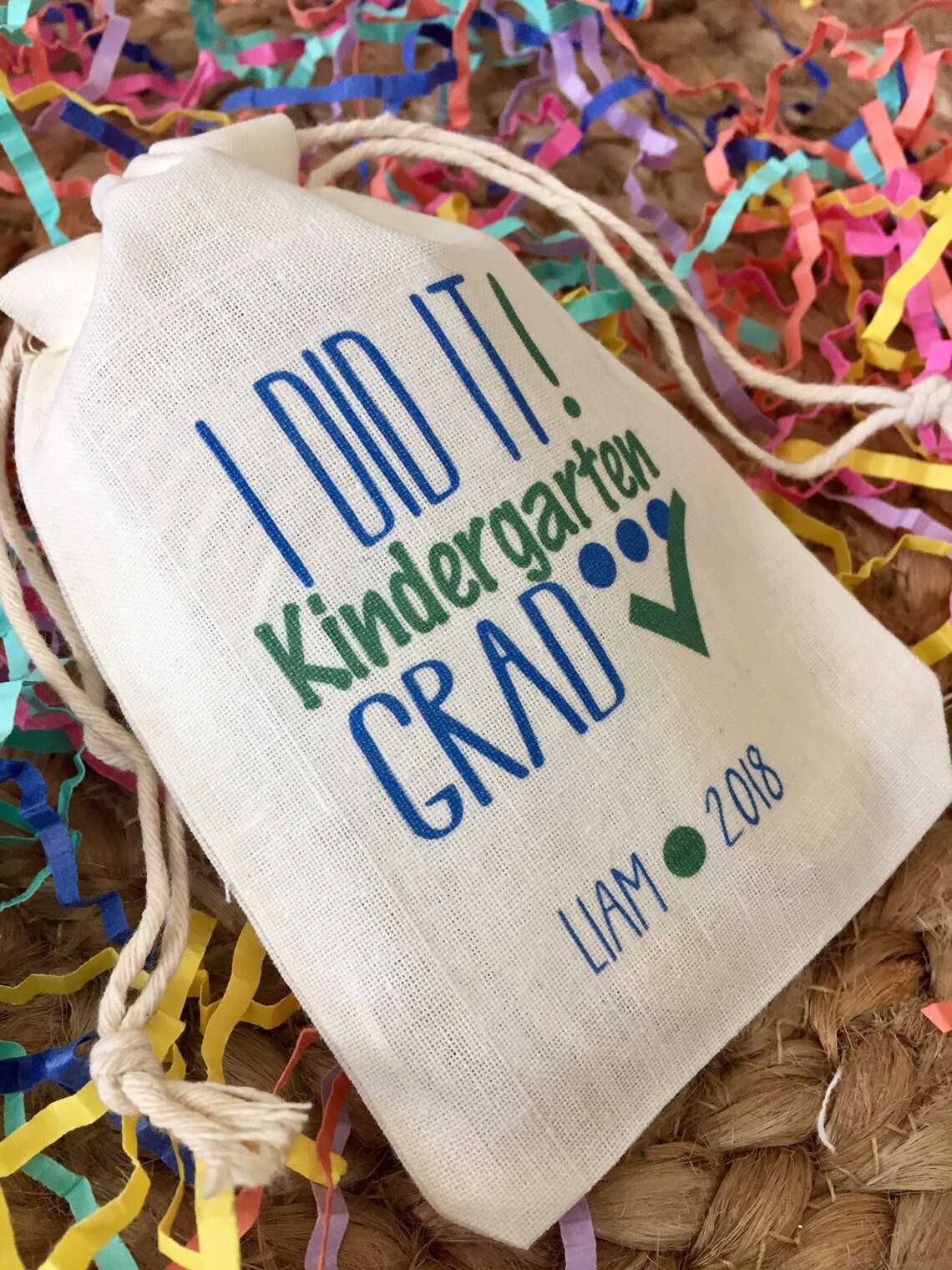 Set of 10 Kindergarten Graduation Party Favor Bags item | Etsy