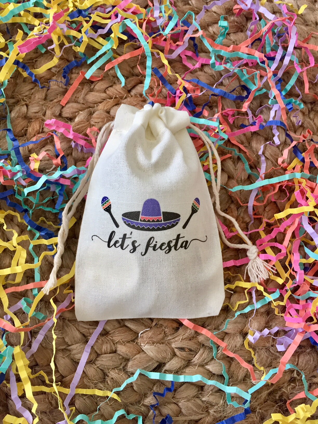 Set of 10 Let's Fiesta Cinco de Mayo or Mexican Fiesta | Etsy