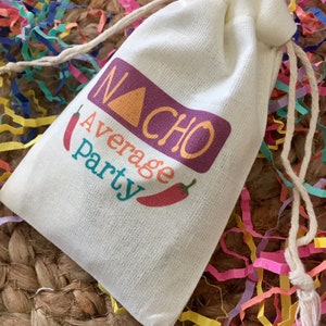 Set of 10 Nacho Average Party Cinco De Mayo or Mexican Fiesta Party ...