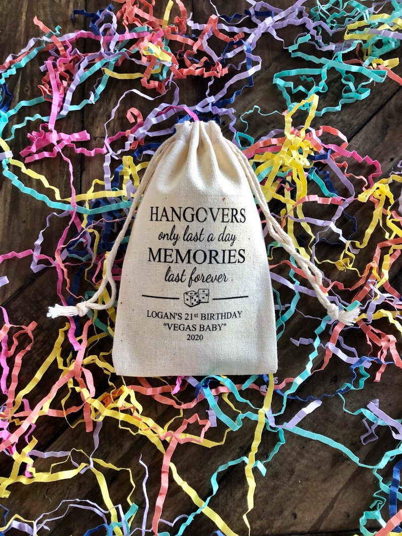 Set of 10 Vegas Theme Hangover Kit / Recovery Kit / Hangovers - Etsy