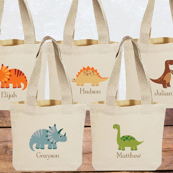 Dinosaur Tote Bag - Etsy