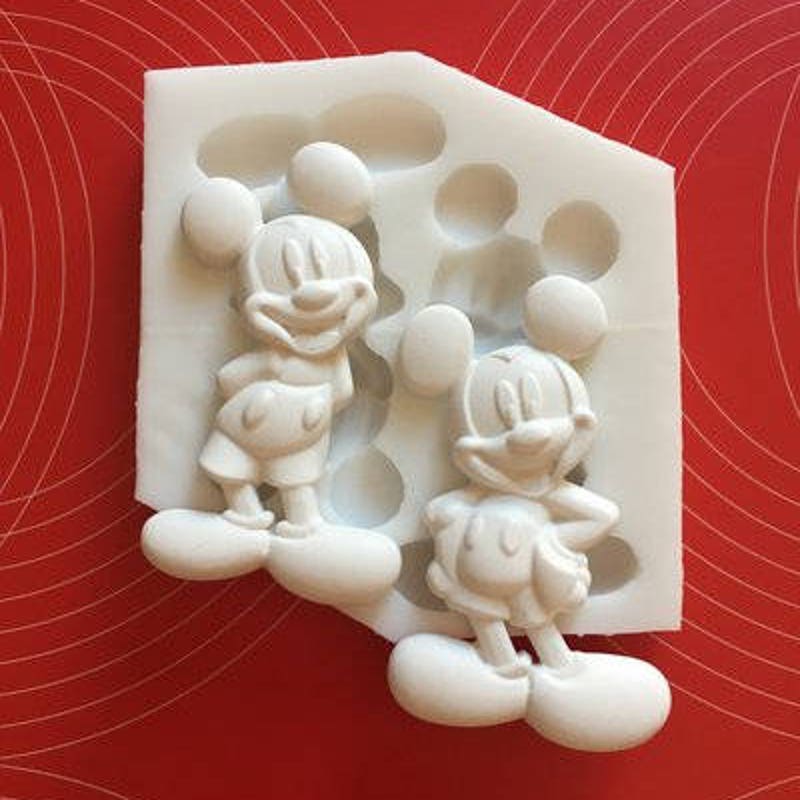 Mickey Mouse Silicone Mold - Etsy