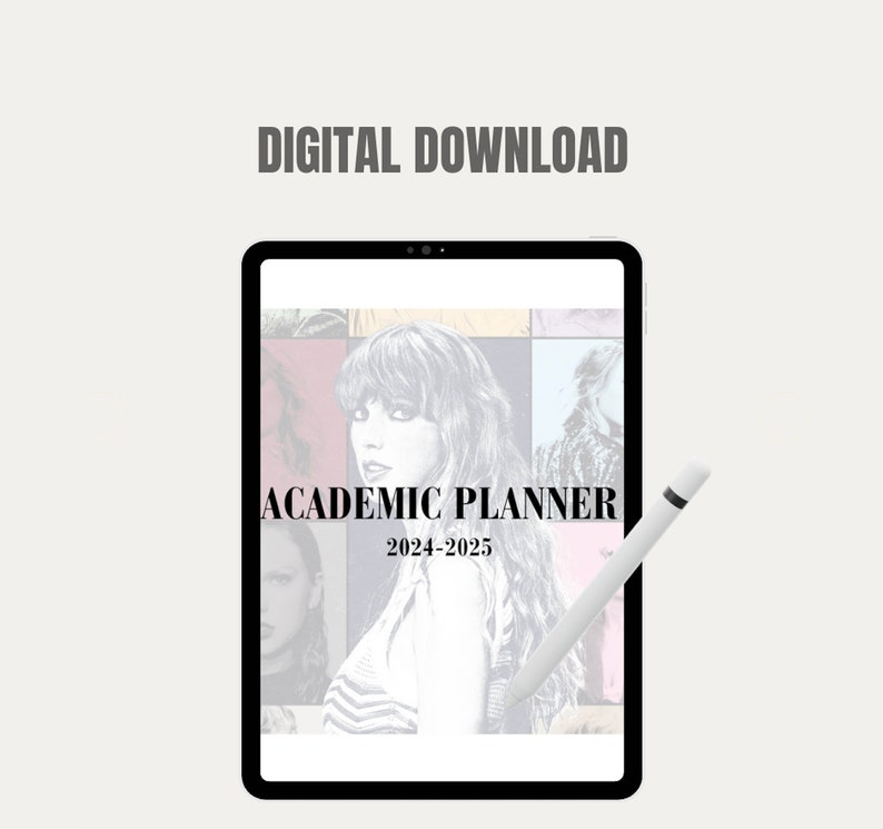 Taylor Swift 2024-2025 Academic Planner - Etsy