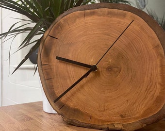 Live Edge Clock - Etsy UK