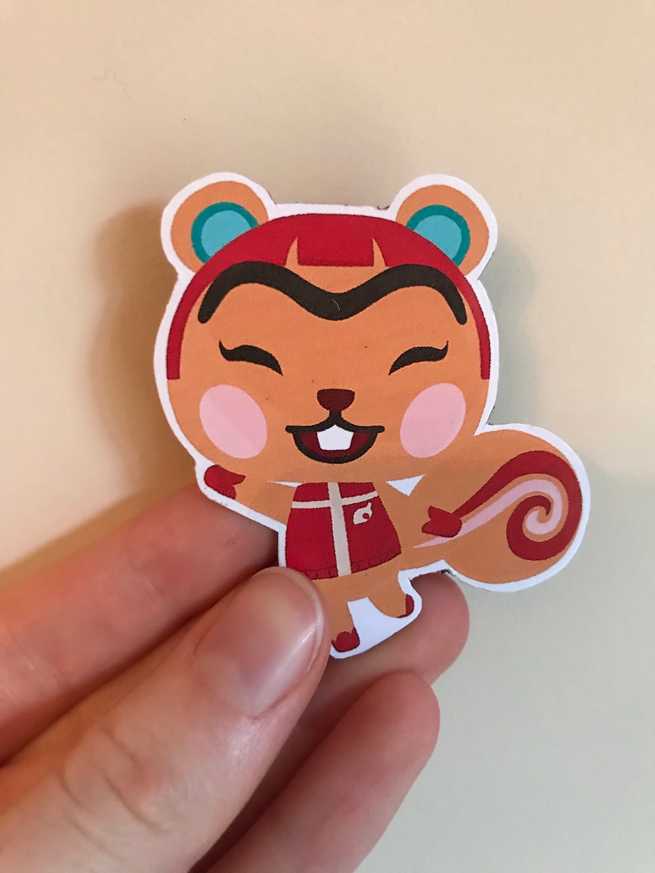 Villager Sticker or Magnet Inspired by Animal Crossing | Etsy