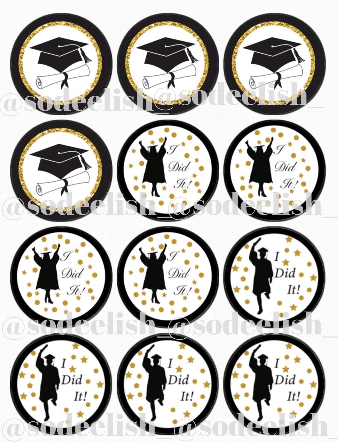 Graduation Edible Images - Etsy