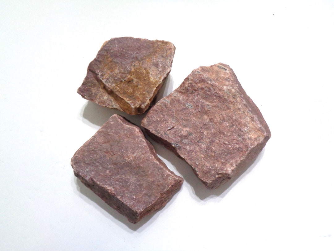3 Large Rose Granite Stones, Aquarium Decor, Aquascape, Fish Tank ...