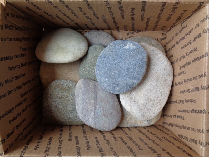 Large flat river stone aquarium decor aquascape fish tank | Etsy