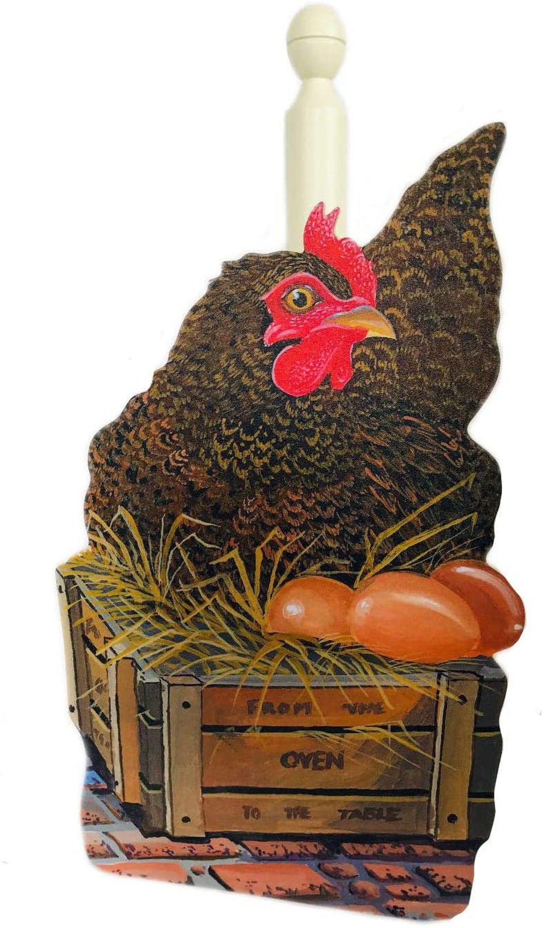 Mother Hen and Eggs Kitchen Roll Holder Mother Hen & Chicks Mother Hens ...