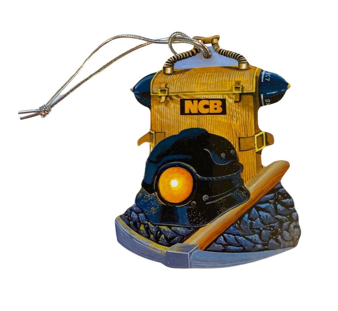 Coal Miner Christmas Tree Decoration - Coal Mining Christmas Gift ...