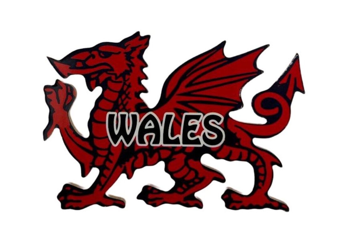 Welsh Dragon Plaque - Welsh Dragon Gift - Welsh Plaque - Welsh Gift ...