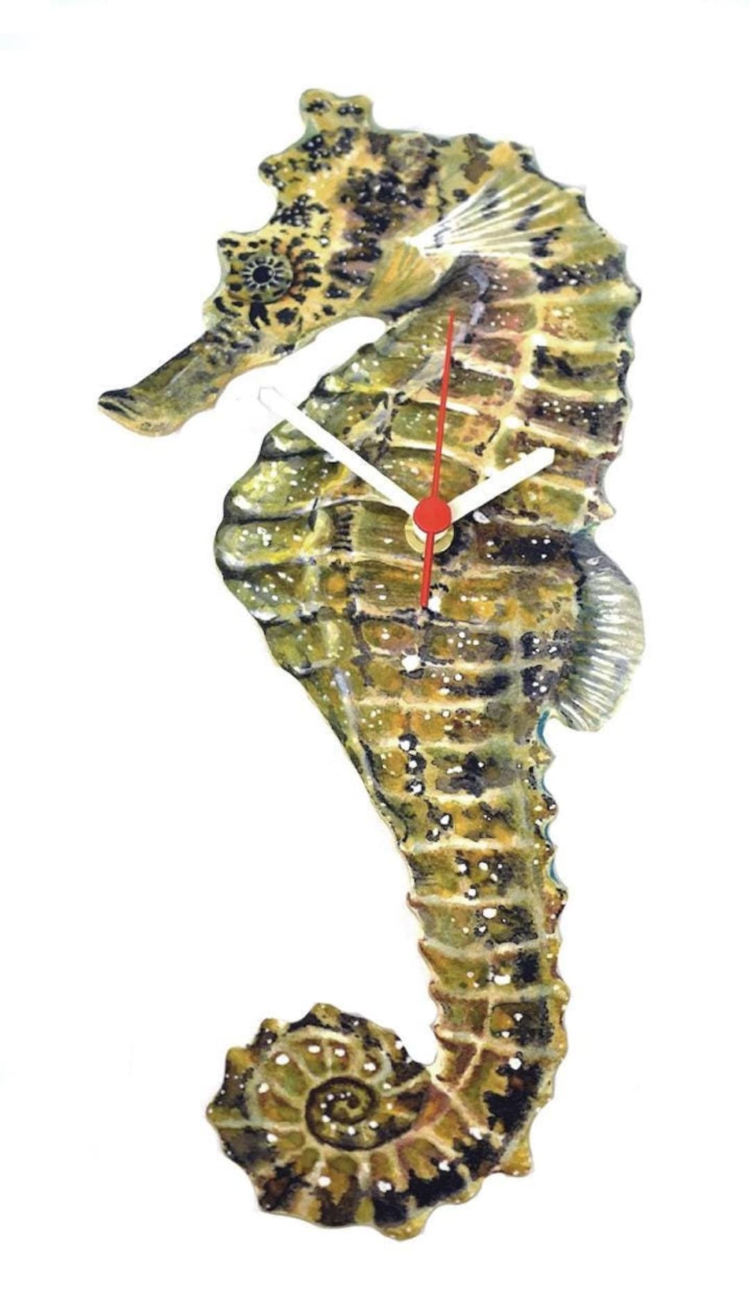 Seahorse Clock - Seahorses - Seahorse Clocks - Seahorse Gift - Seahorse ...