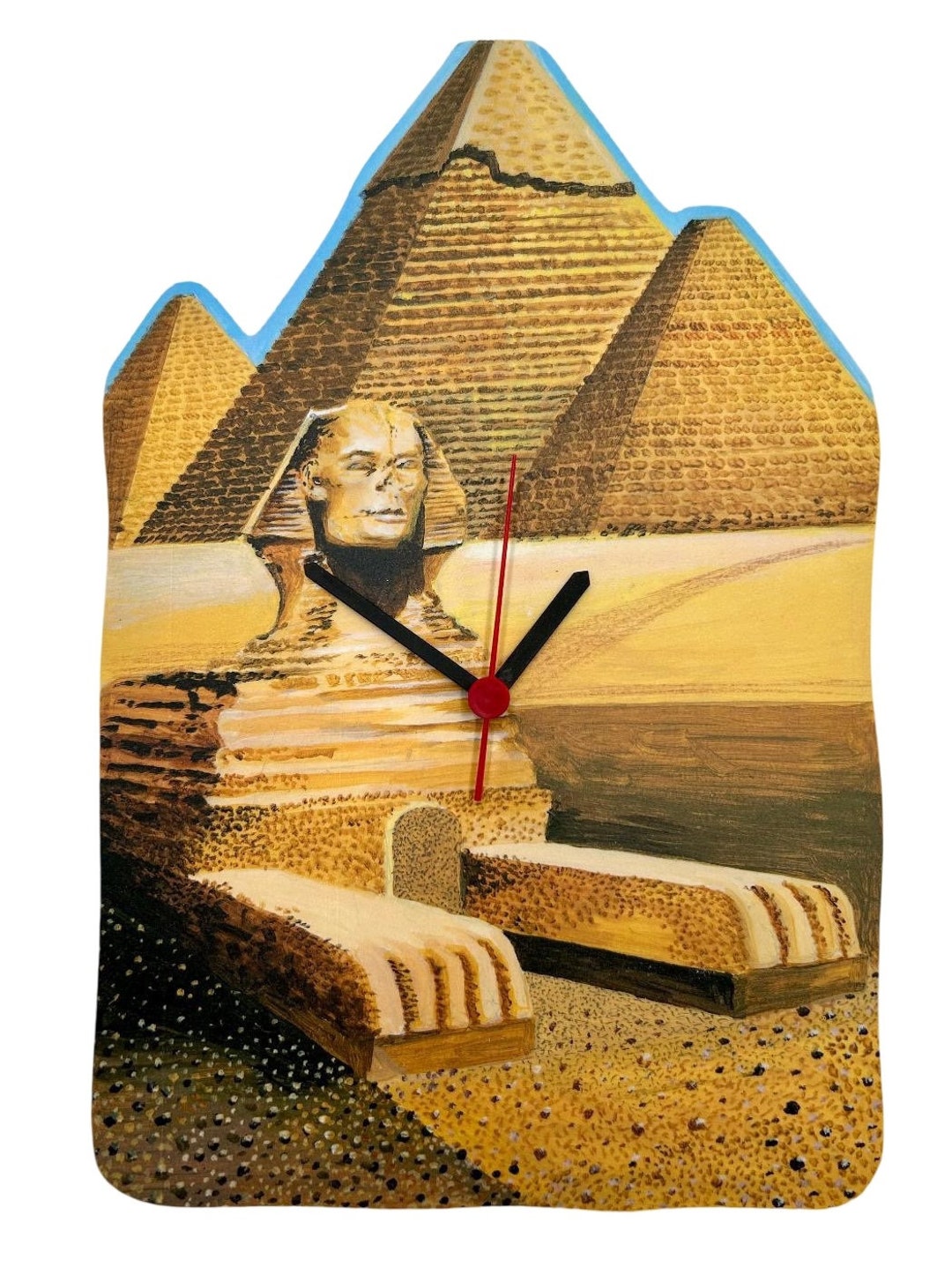 Pyramid Clock - Pyramid Gift - Egypt Clock - Sphinx Clock - Egypt Gift ...