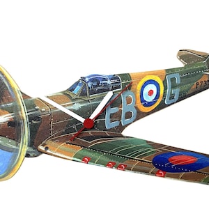 Spitfire Clock - Spitfire Fighter Plane - Spitfire Fighter Planes ...