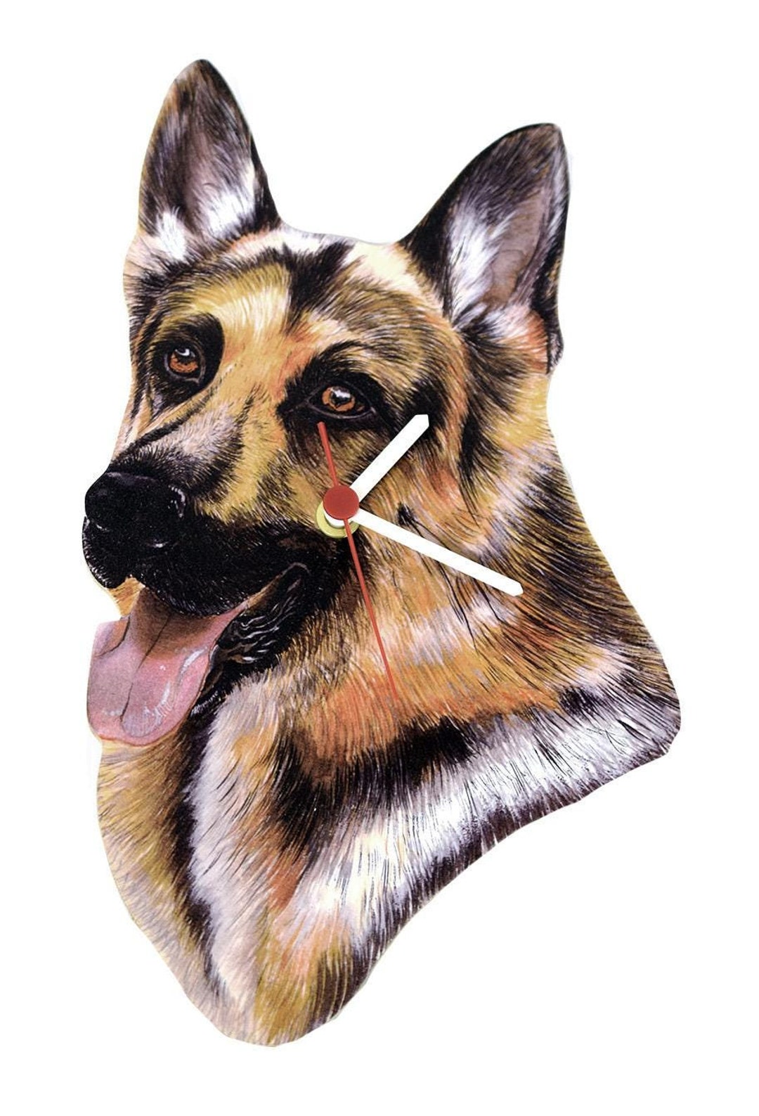 German Shepherd Clock German Shepherd Dog Clock German Shepherds ...