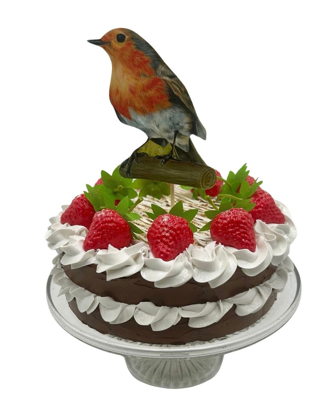 Robin Cake Topper - Robin Cake Decoration - Robin Decoration ...