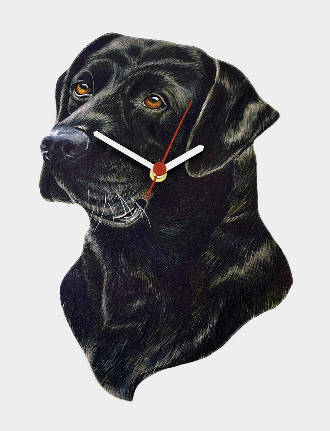Black Labrador Clock - Black Labradors - Black Labrador Clocks - Black ...
