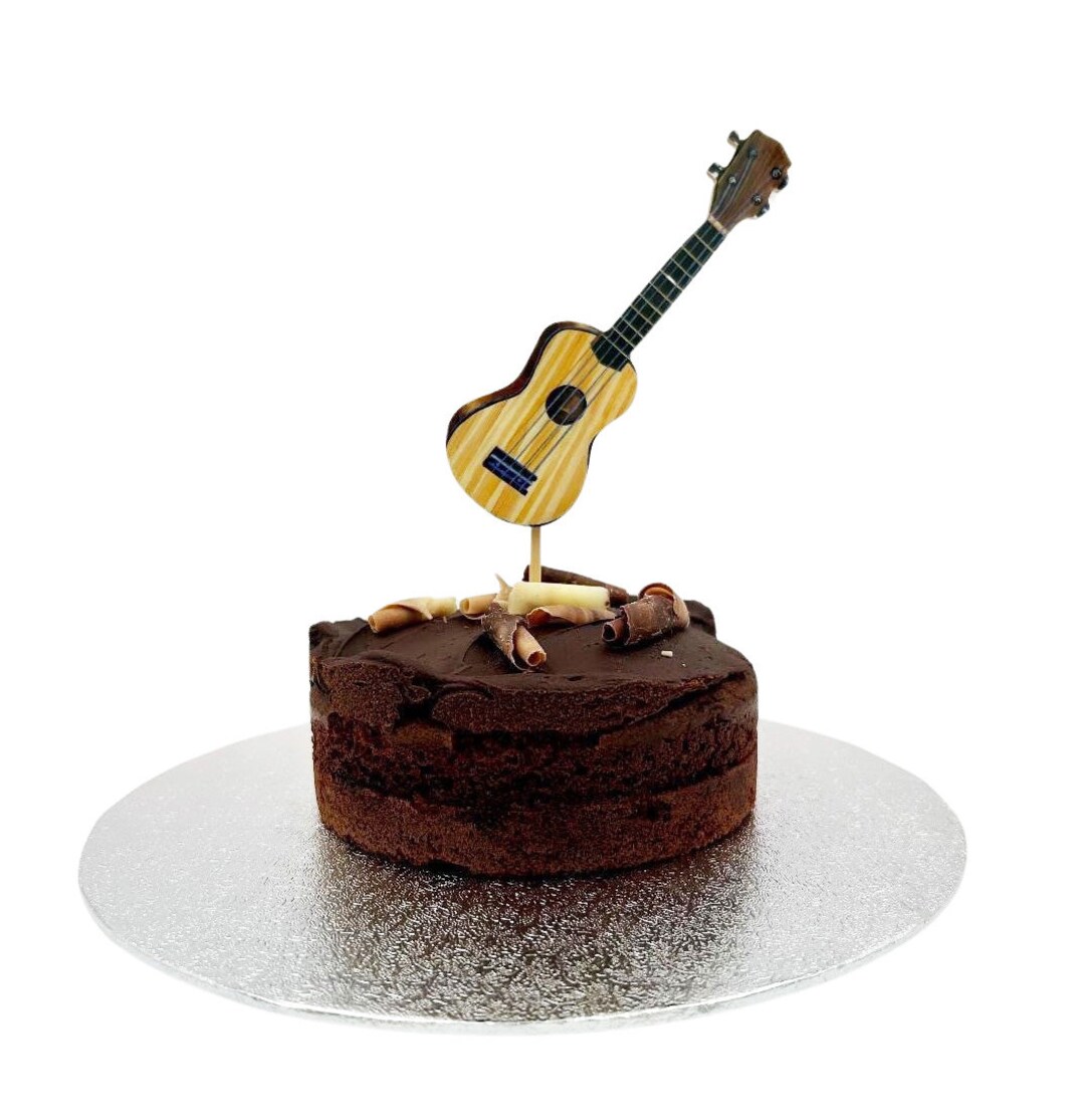 Ukulele Cake Topper - Ukulele Toppers - Ukulele Cake Decoration ...