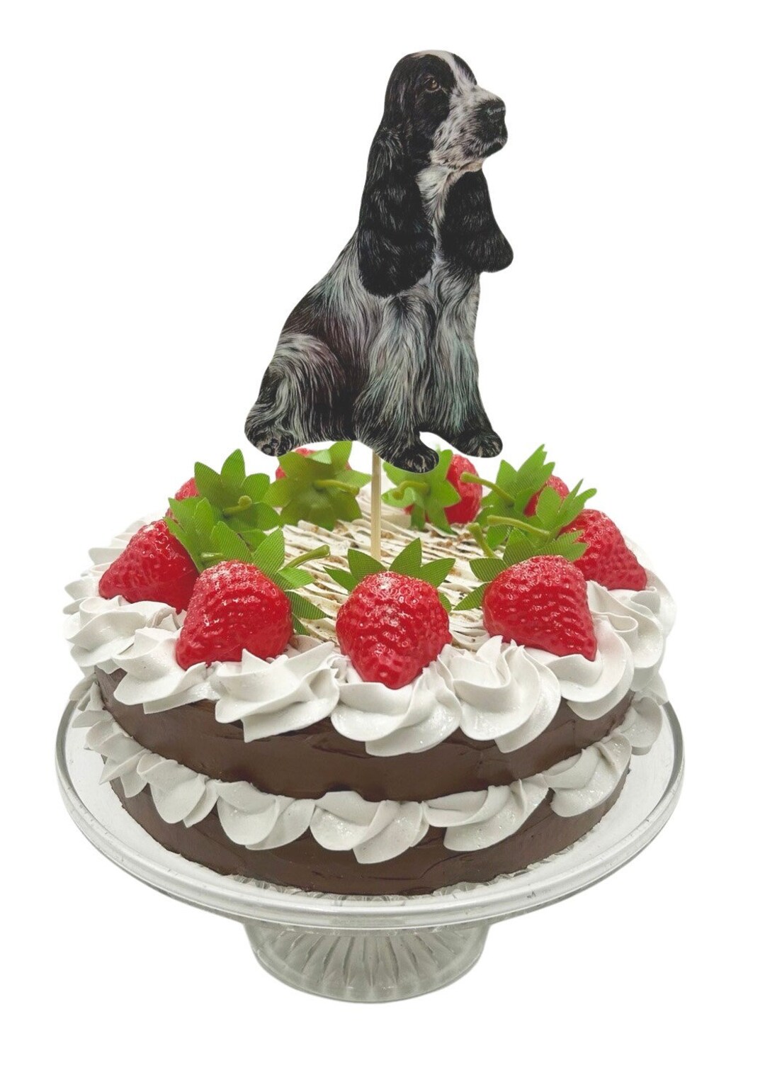 English Cocker Spaniel Cake Topper -english Cocker Spaniel Cake ...