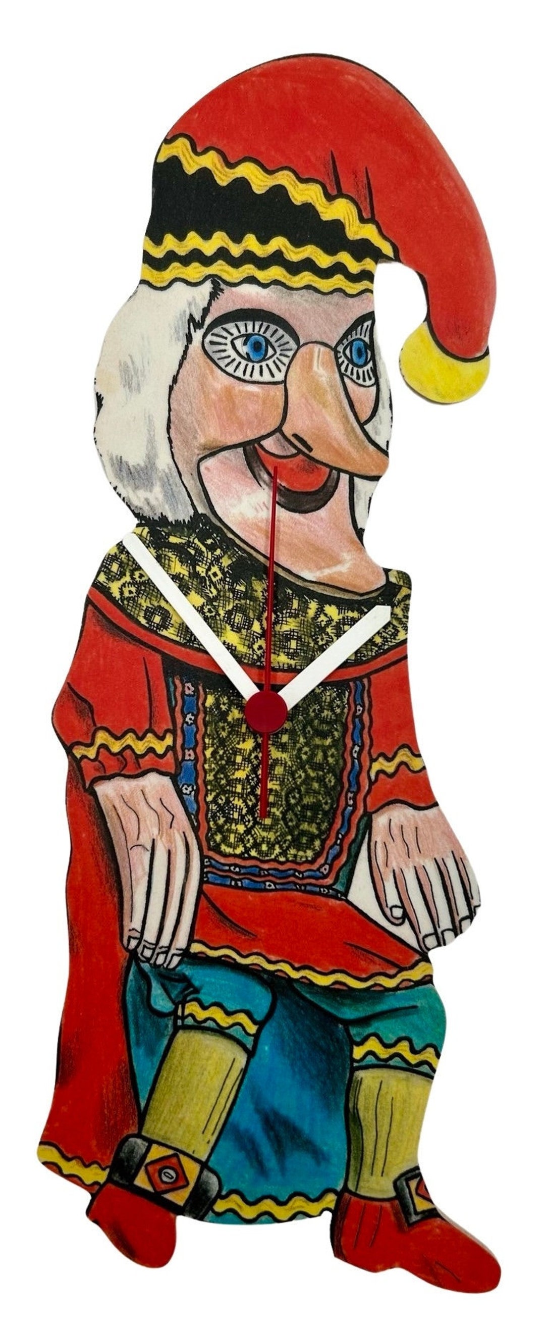 Punch and Judy Clock - Punch and Judy Gift - P-clk - Etsy