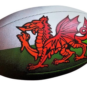 Welsh Rugby Cake Topper - Welsh Rugby Cake Decoration - Welsh Cake ...