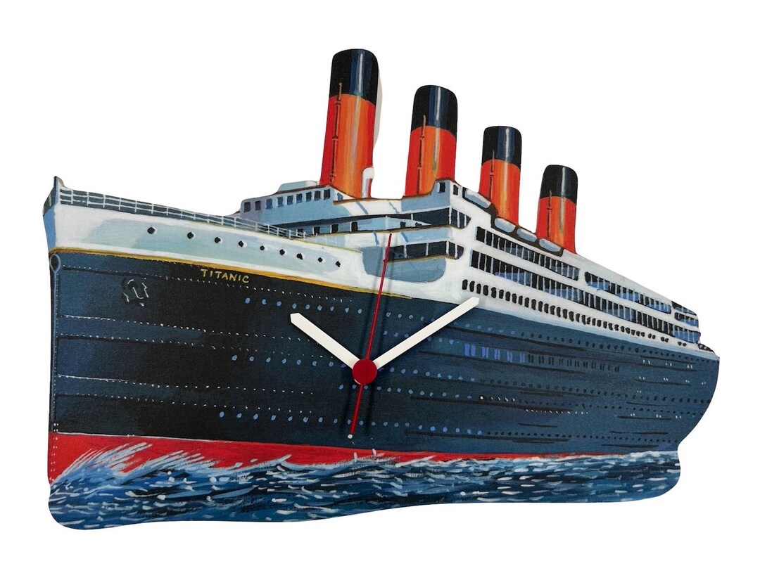 White Star Line Titanic Clock - RMS Titanic Clock - the Titanic Ship ...