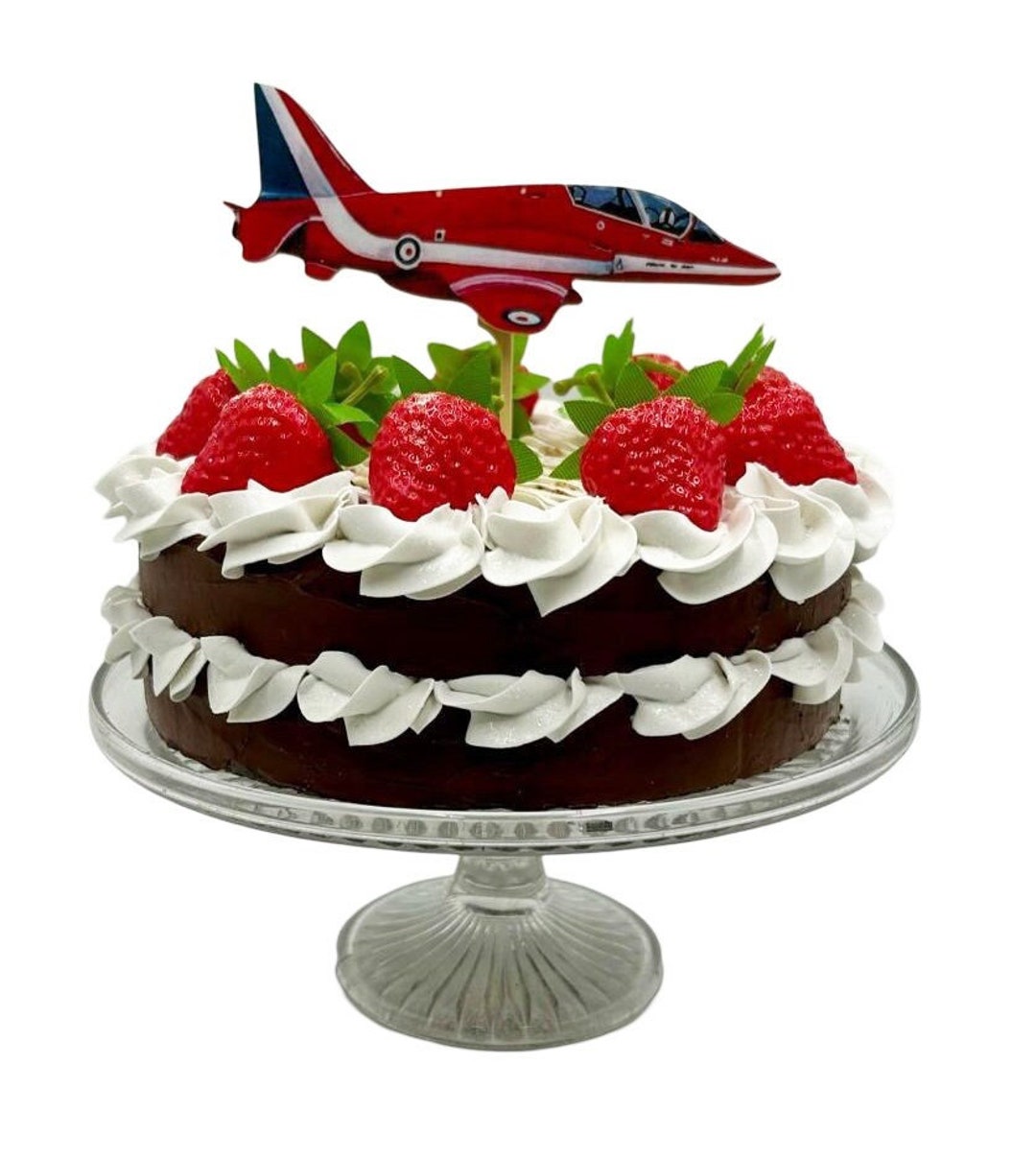 Red Arrows Cake Topper - Red Arrows Cake Decoration - Red Arrows Gift ...