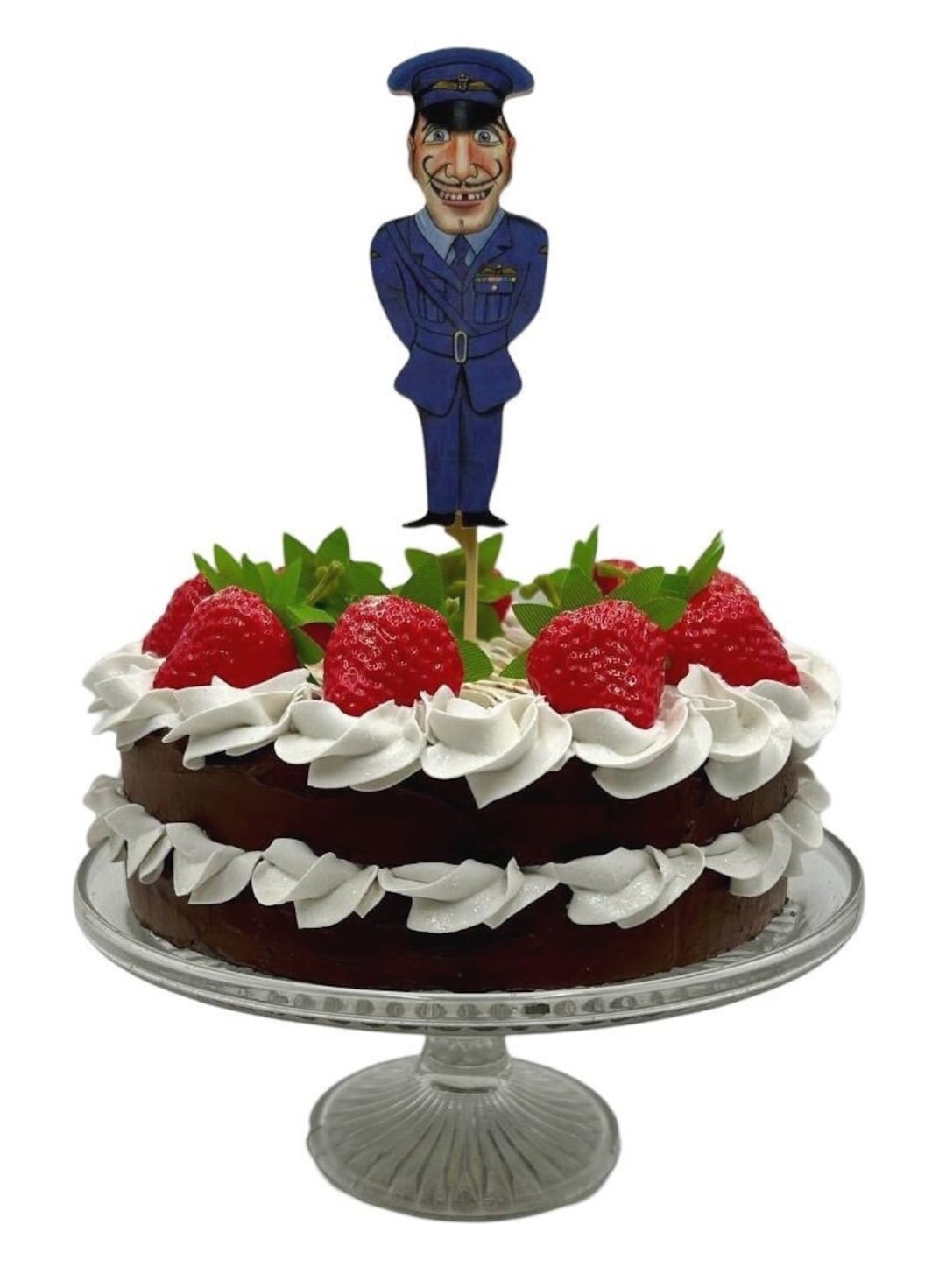 RAF Officer Cake Decoration - RAF Officer Cake Topper - Raf Officers ...
