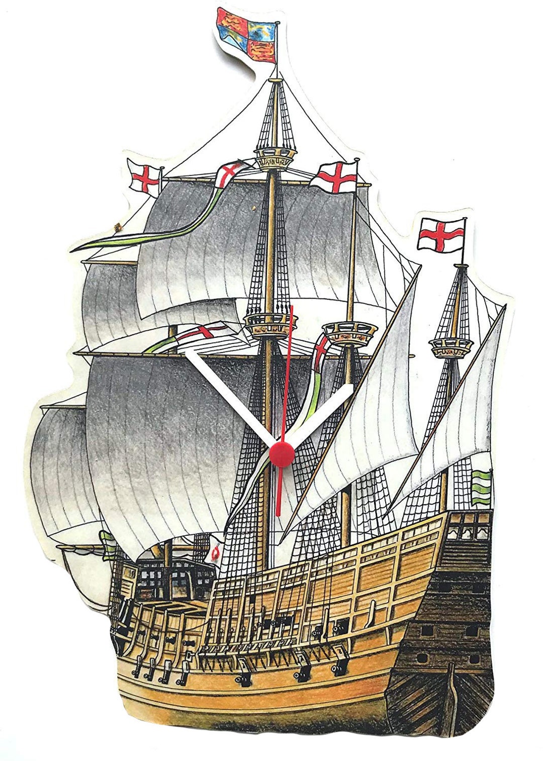The Mary Rose Clock - Tudor History - the Tudors - the Mary Rose Ship ...