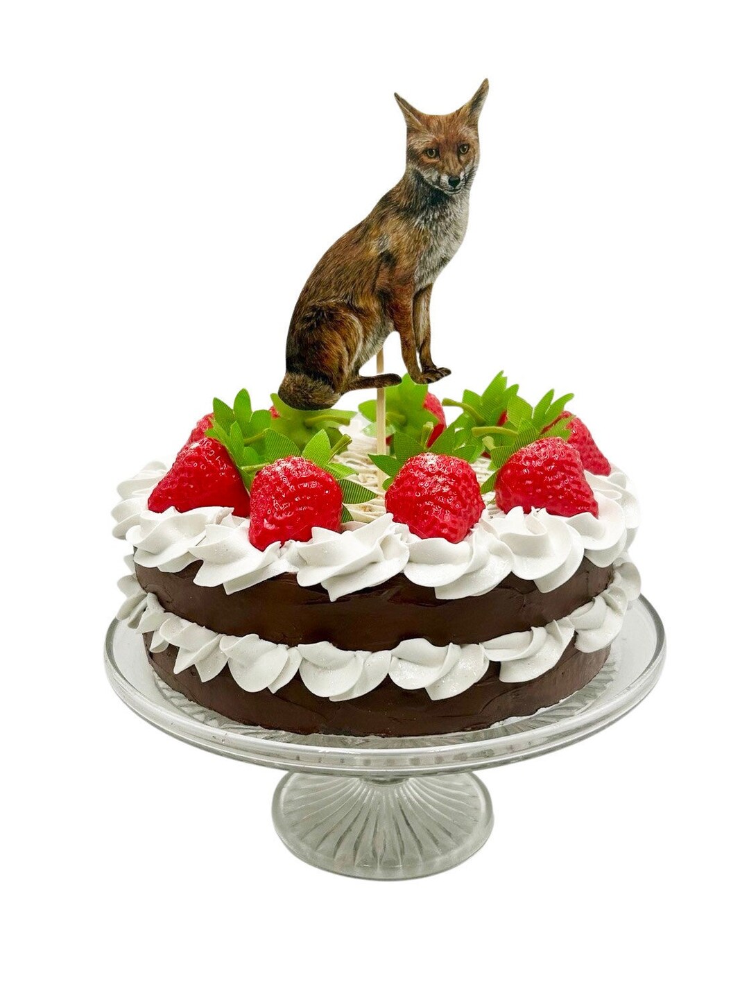 Fox Cake Topper Fox Cake Decoration Fox Cakes Fox Cake Toppers Fox Cake ...