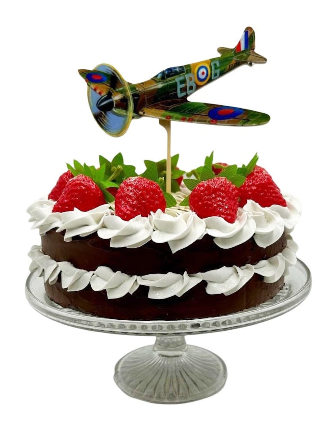 Spitfire Cake Topper - Spitfire Cake Decoration - Spitfire Gift ...