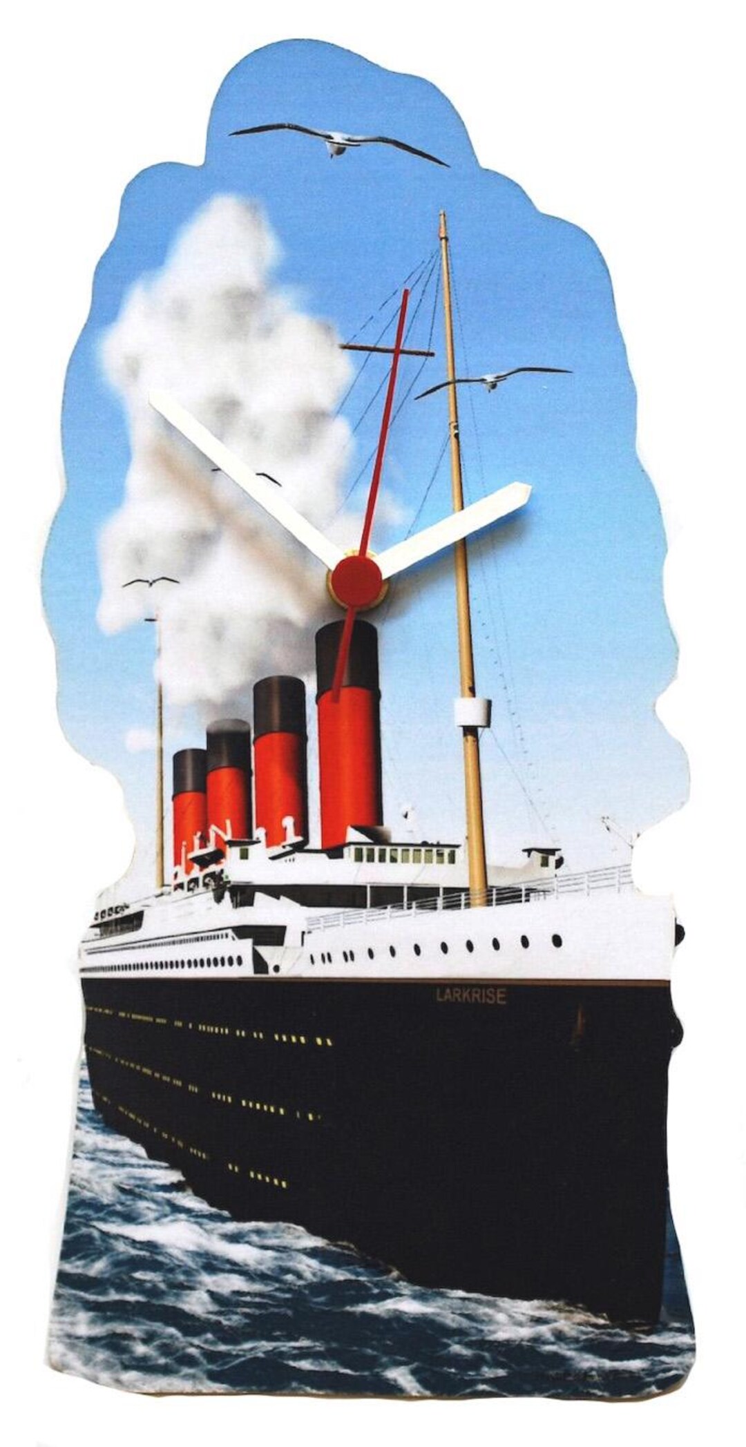 Titanic Clock - White Star Line Titanic Clocks - Titanic Gift - Titanic Gifts - Tall - C - Etsy UK