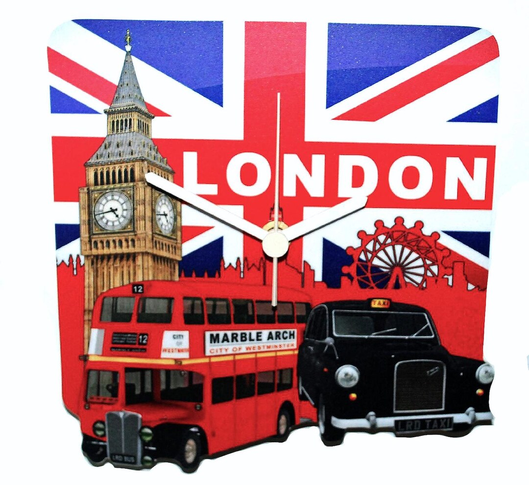 Routemaster London Bus Clock - London Buses - London Souvenir - London ...