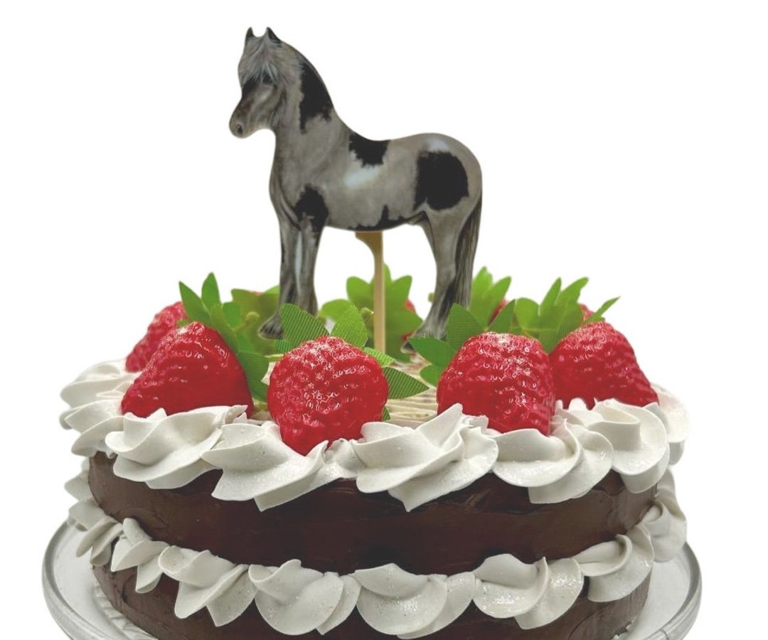 Gypsy Horse Cake Topper - Gypsy Horse Cake Decoration - Gypsy ...