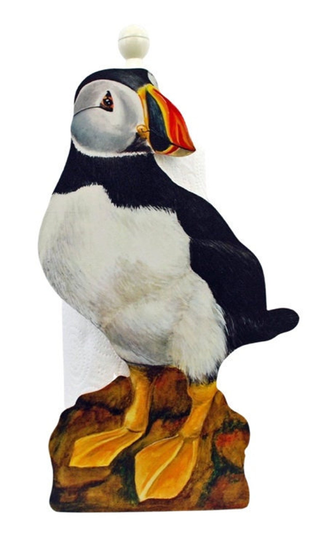 Puffin Kitchen Roll Holder - Puffin Gift -puffins - Puffin Bird B12-KRH ...