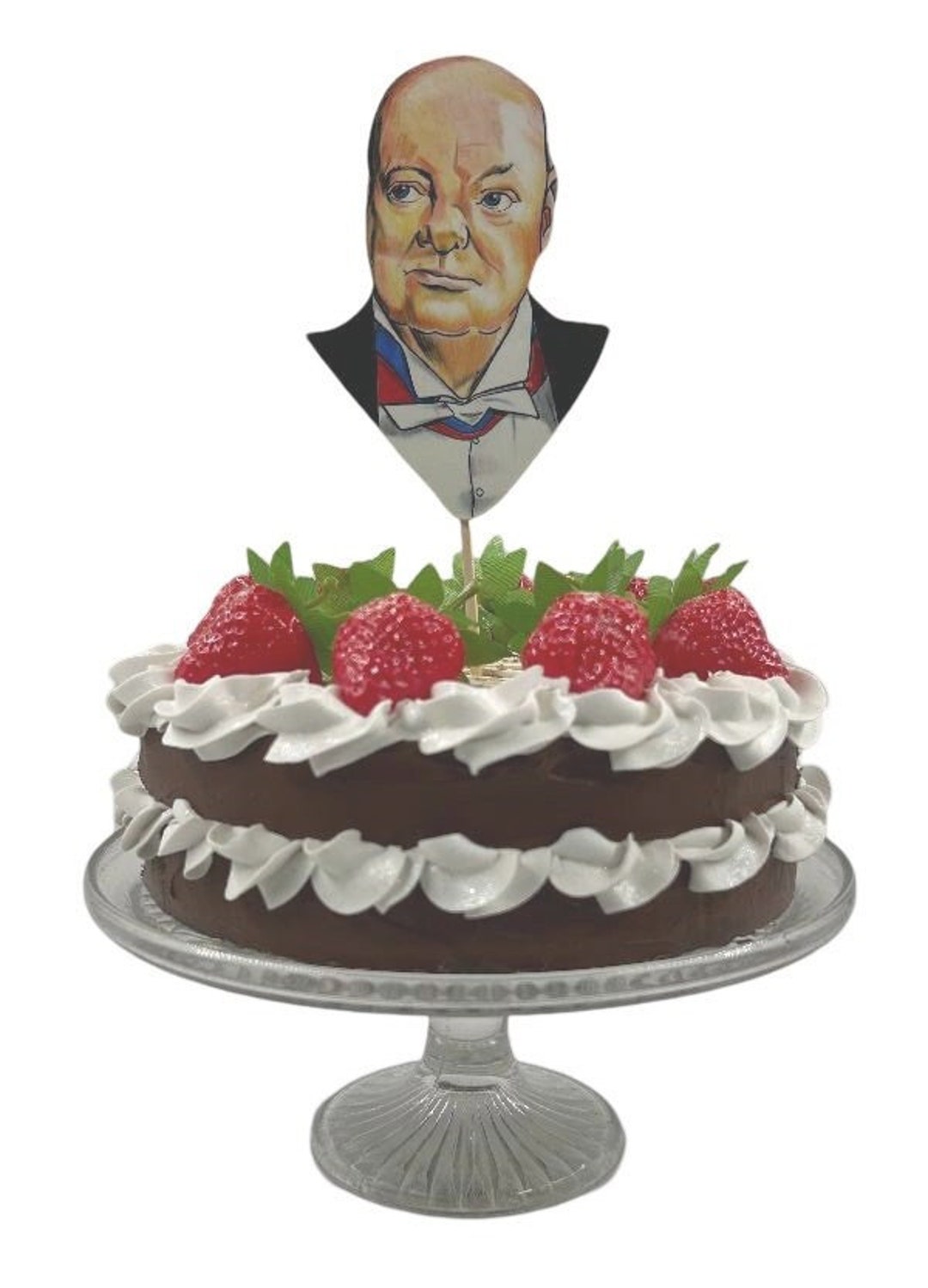 Sir Winston Churchill Cake Topper - Sir Winston Churchill Cake ...
