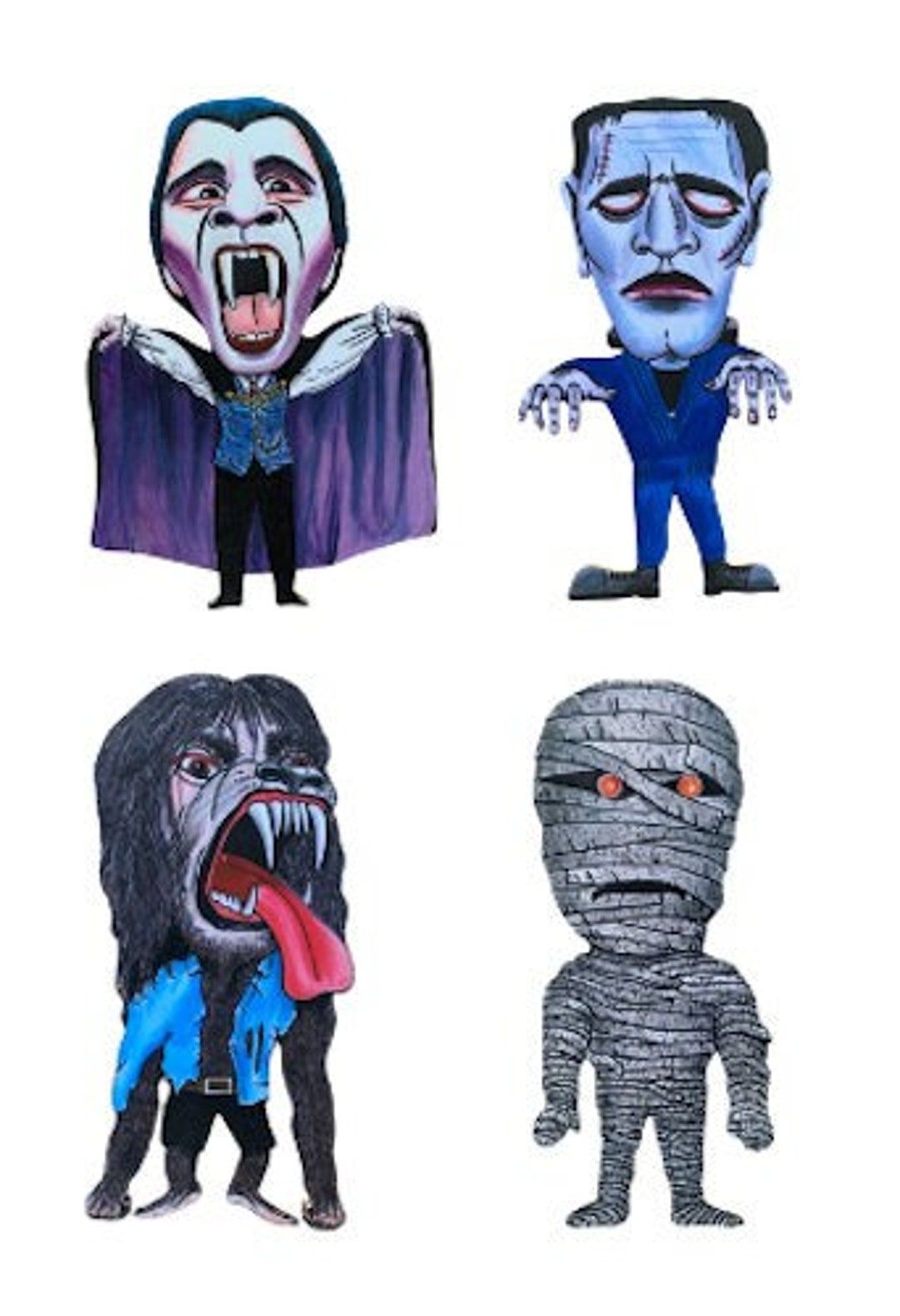 Horror Movie Magnet Set Horror Movies Horror Movie Fridge Magnets Count ...