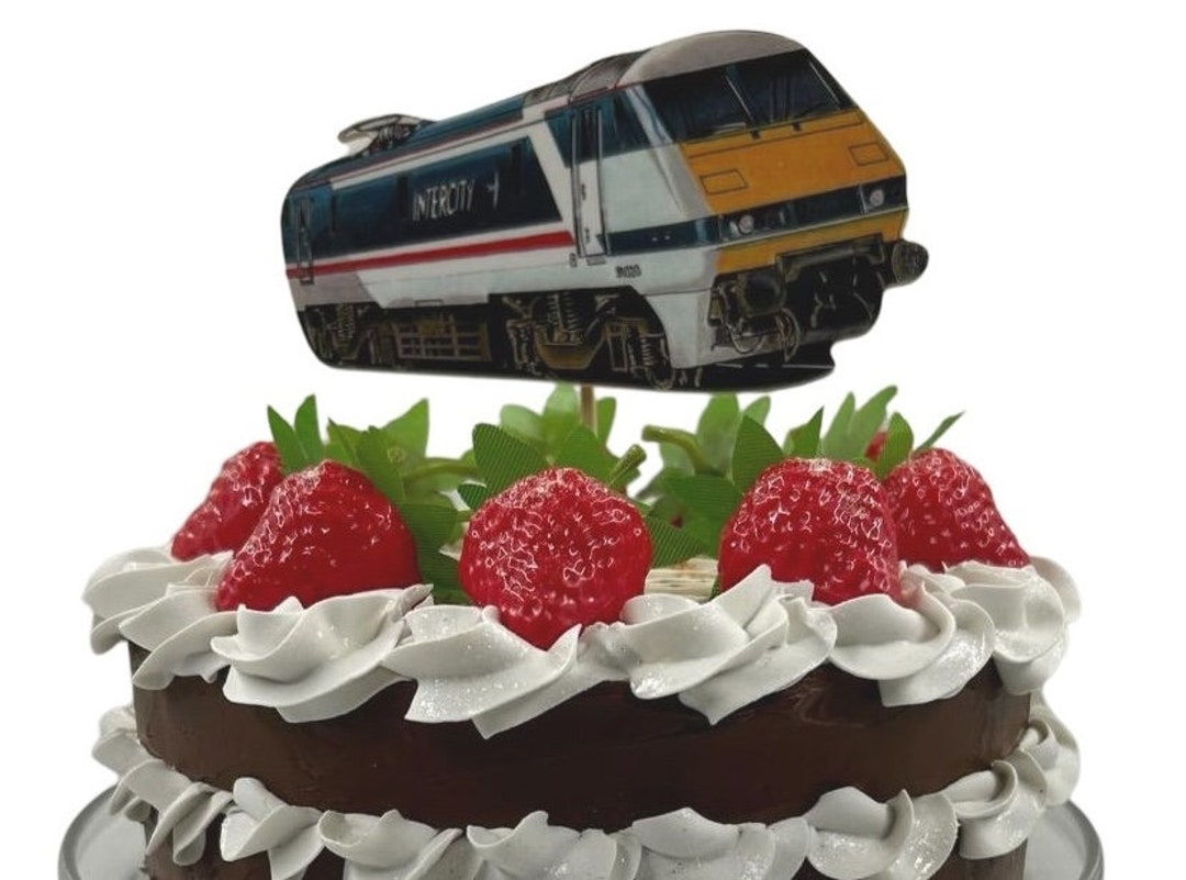 Intercity Train Cake Topper - Intercity Train Cake Decoration ...