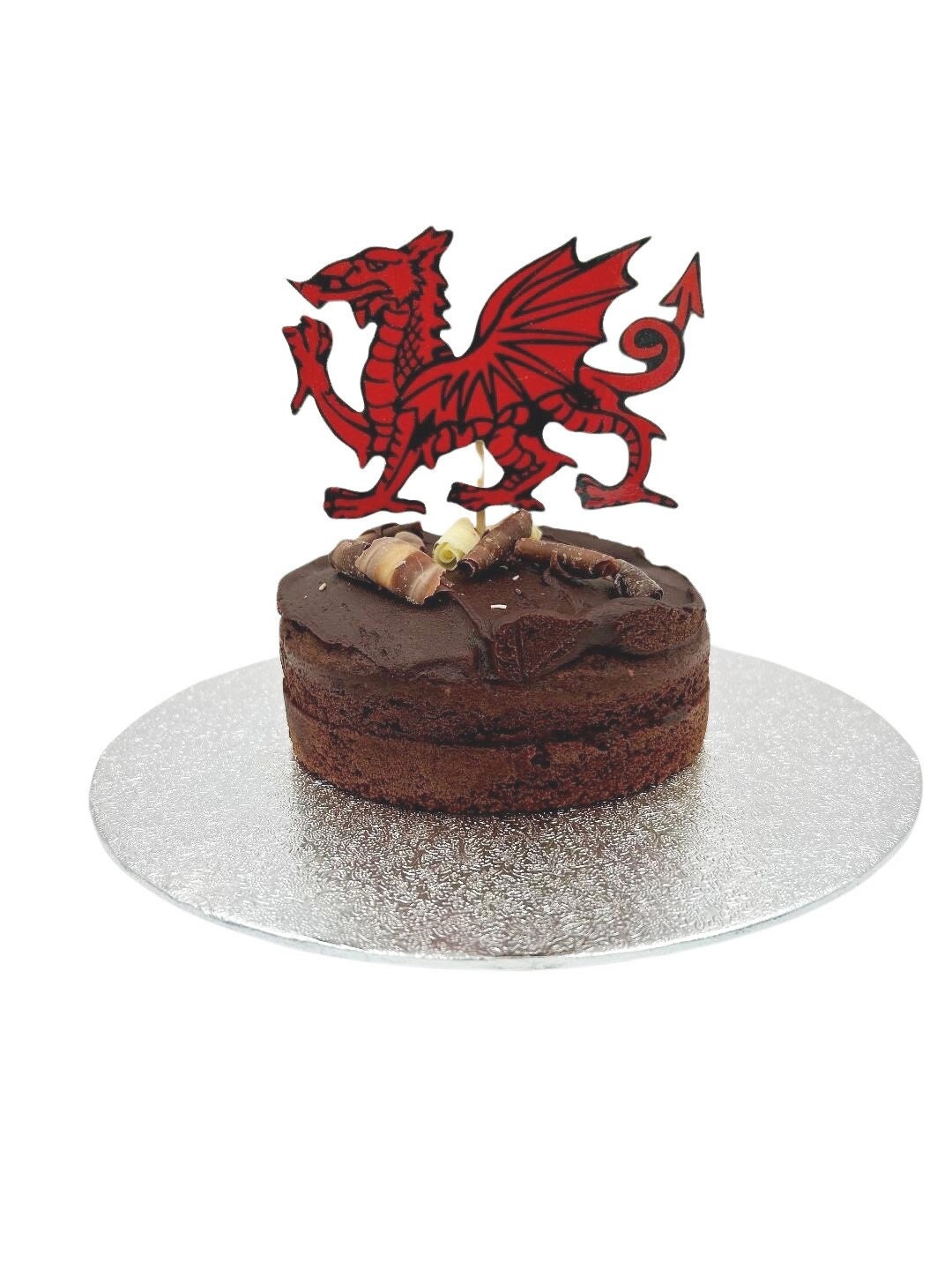 Welsh Dragon Cake Topper Welsh Cake Decoration Welsh Gift Welsh Gifts ...