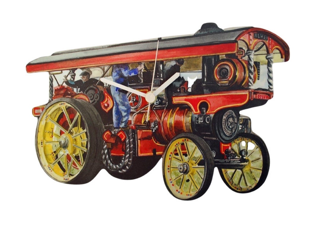 Traction Engine Clock - Showman Traction Engines - Showman Steam ...