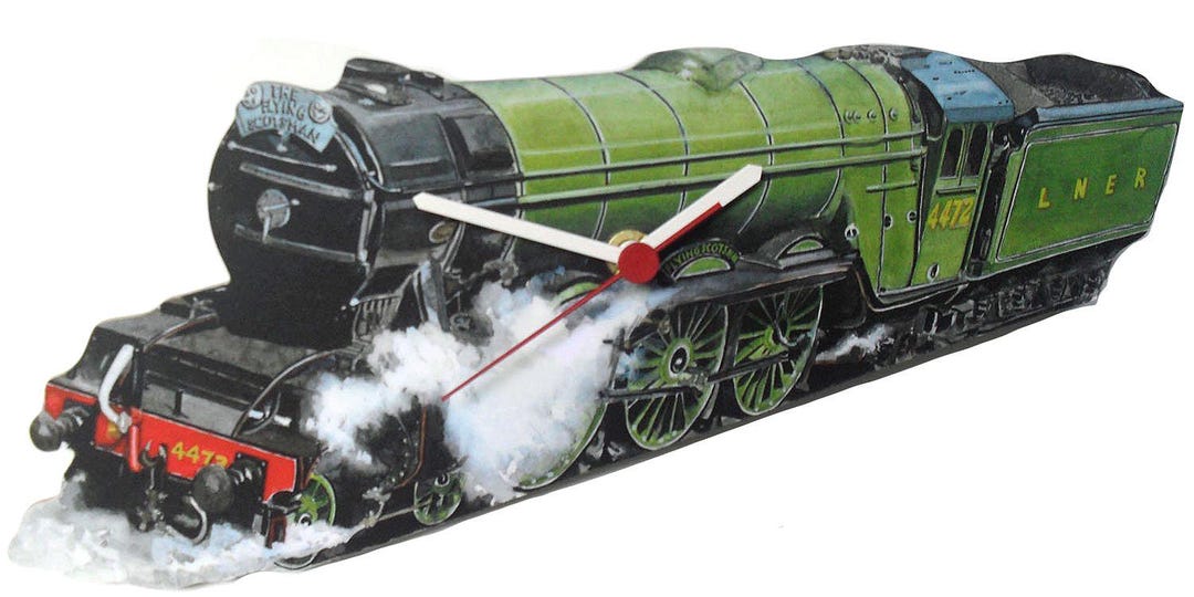 The Flying Scotsman Clock - the Flying Scotsman Gift - the Flying ...