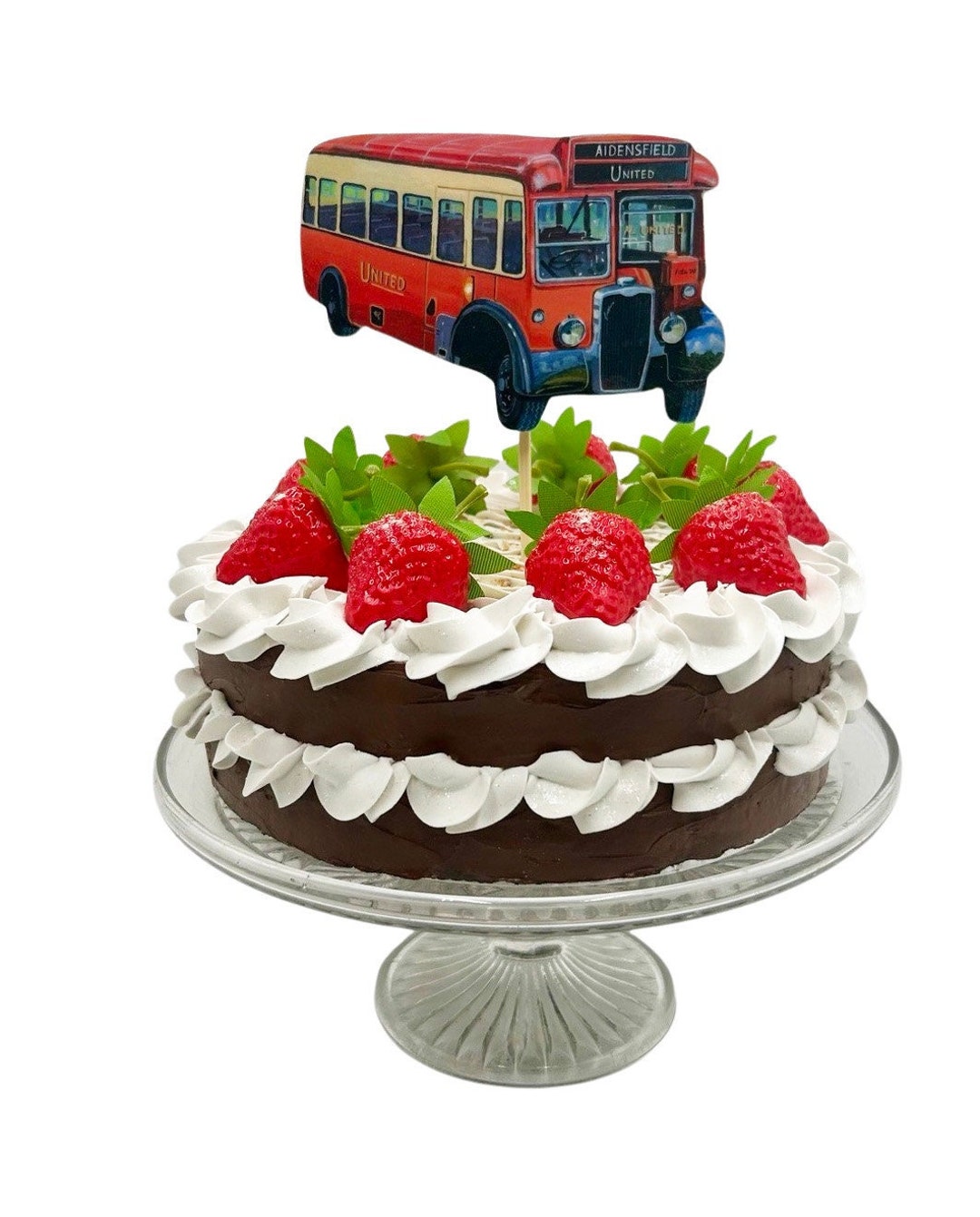 Leyland Bus Cake Topper - Goathland Bus Cake Decoration - Vintage Bus ...
