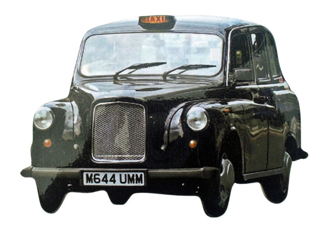 London Taxi Cake Topper - London Black Cab Cake Decoration - London ...