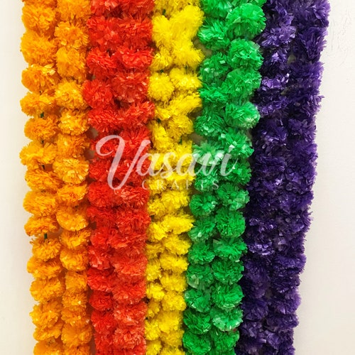 Marigold Garlands FROM MEXICO for Day of the Dead Dia De Los - Etsy