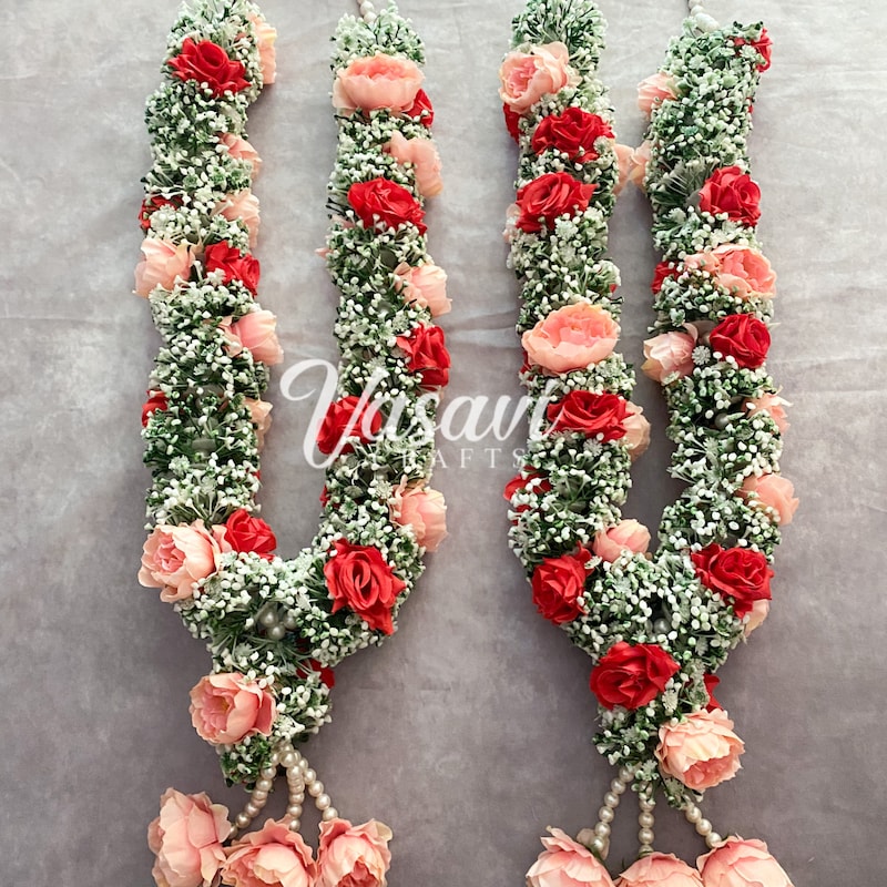 Buy Wedding Flower Mala Online In India - Etsy India